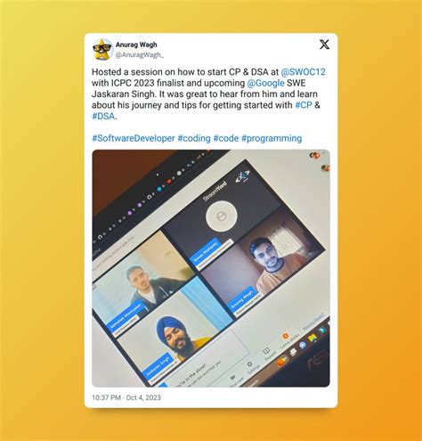 Anurag Wagh On Linkedin Dsa Cp Programming Opensource