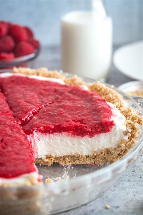 Raspberry Cream Pie 5 Babes Baker