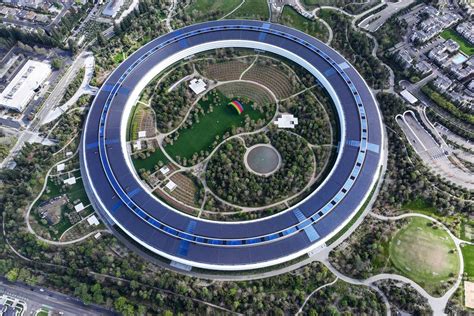 Aerial Views Of Apple Headquarters Middle East Monitor