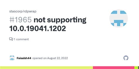Not Supporting 10 0 19041 1202 Issue 1965 Stascorp Rdpwrap GitHub