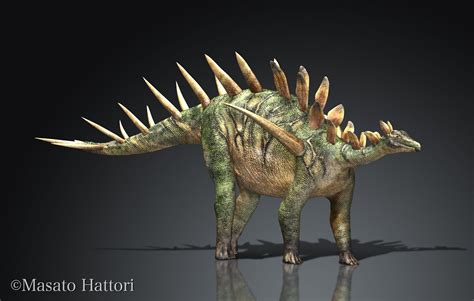 Kentrosaurus Dinosaur With Spikes