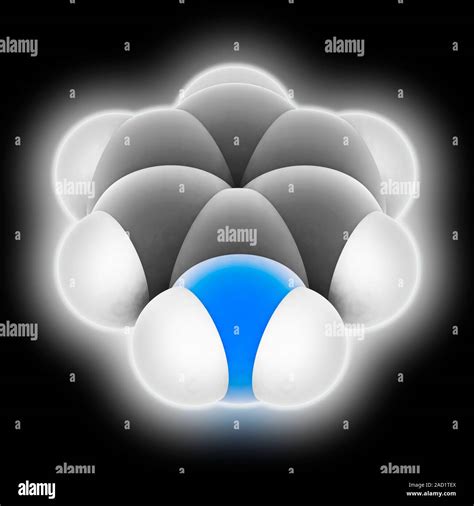 Aniline Molecular Model Of The Aromatic Amine Aniline C6 H5 N H2 Precursor To Many