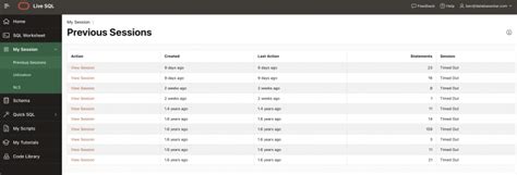 Oracle Live Sql The Complete Guide Database Star