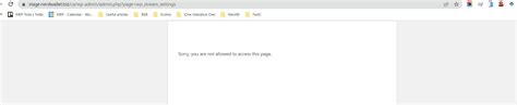 Cannot Access Stream Settings Page Despite Being Super Admin Issue Xwp Stream GitHub