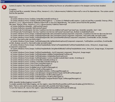 C An Unknown Error Prompts After Adding A Reference To A Dll Stack Overflow