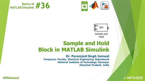 Sample And Hold Block In Matlab Simulink 36 Basics Paramjeet Singh