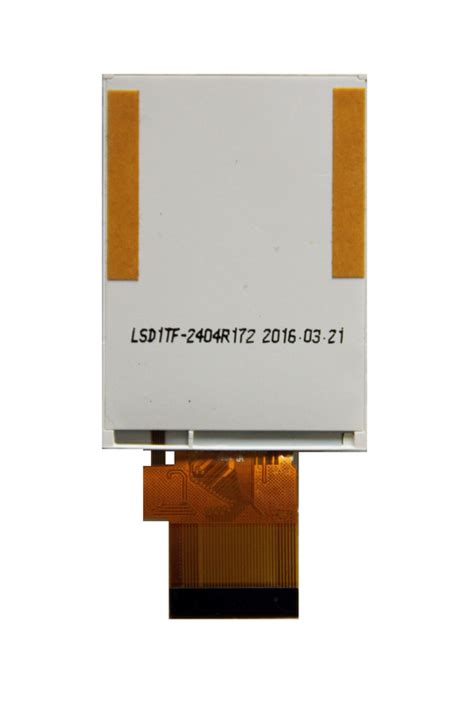 Tft 2 4 Inch Lcd Display Module 240 X 320 Pixels Resolution With