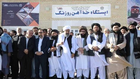 د ایران او افغانستان ترمنځ د اورګاډي د پټلۍ کار پیل شو 12072023