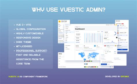 Best Of JS Vuestic Admin Dashboard