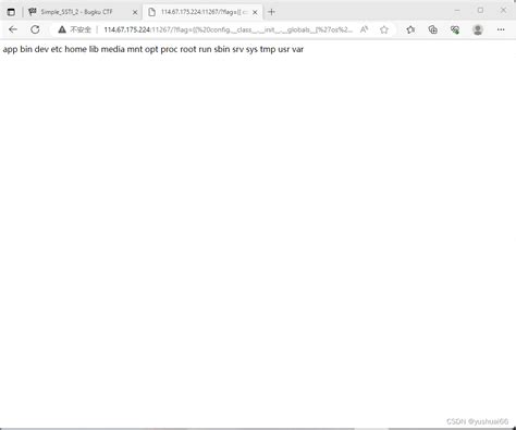 simple ssti 1和2（ssti模板注入） ssti2 csdn博客