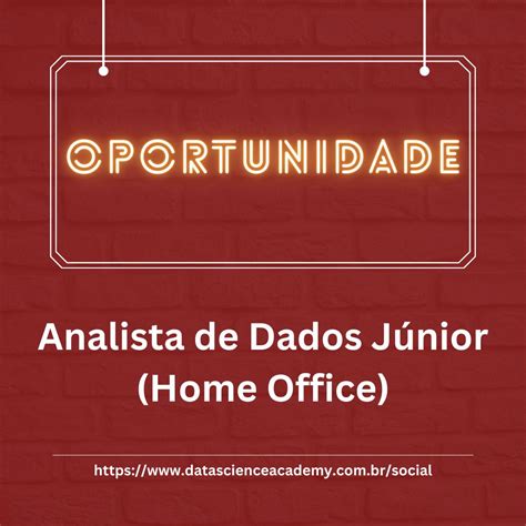 data science academy no linkedin vaga powerbi sql python homeoffice analistadedados