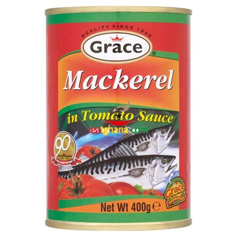 Grace Mackerel In Tomato 400g I Eat Ghana