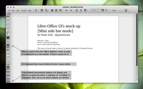 Impressive LibreOffice UI Mockups You Need To See