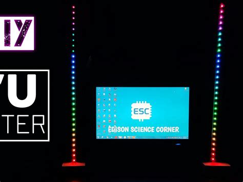 Vu Meter Using Neopixel Leds