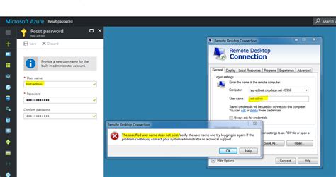 Credentials Not Recognized In Azure Vm Microsoft Community Hub