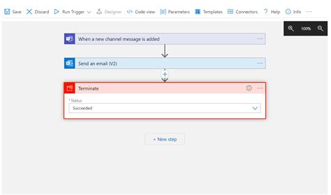 Code And Message Should Be Shown Conditionally For Terminate Action · Issue 1952 · Azure