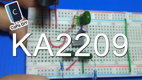 How to make audio amplifier IC KA2209(mini stereo amplifier) - YouTube