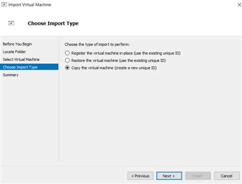 How To Export And Import Hyper V Vms