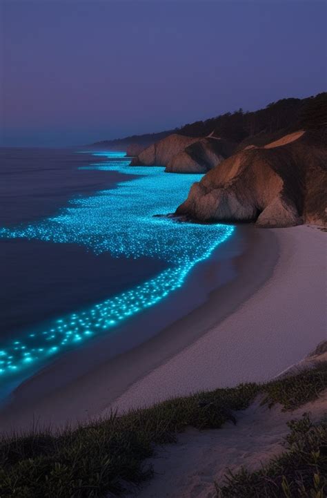 5 Bioluminescent Beaches That Will Blow Your Mind Future Imaginations