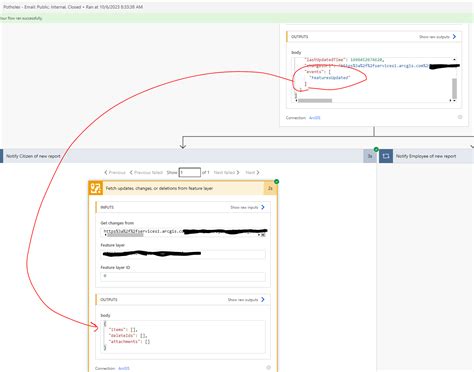 power automate fetch updates is not creating a val esri community