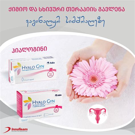 🌸 ვაგინალური სიმშრალის მრავალ Innoteam • ინოთიმი
