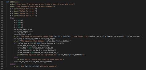 Tackling Fractions With Python Geektechstuff
