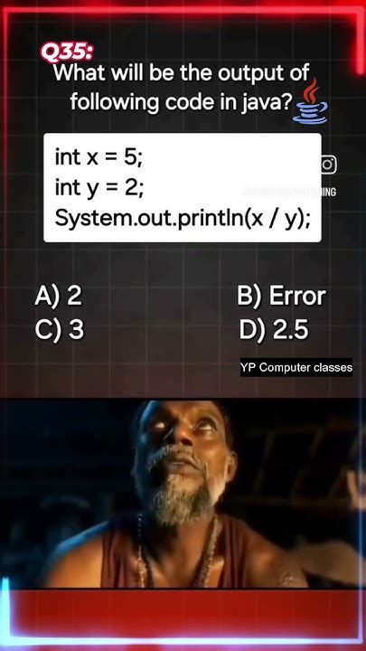 Java Mcq 35 Find The Java Output And Write Answer In Comment Box Shorts String Handling Icse