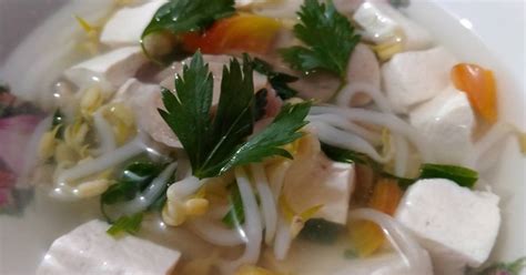Resep 13 Sayur Bening Toge Tahu Baso Oleh Purwanti Cookpad