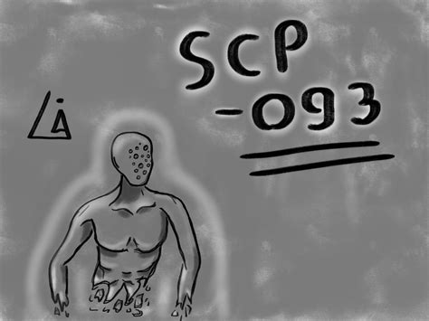 Scp 093 Made By Me Scp Anime Love Male Sketch