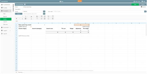 Vue Spreadsheet — Db