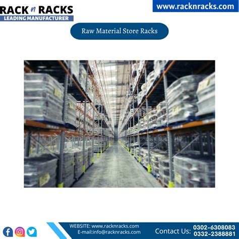 Raw Material Store Racks Textile Racks Racks In Lahore