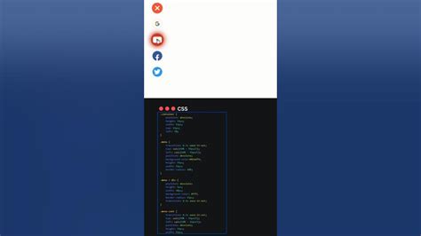 Css Radar Nav Menu Coding Webcoding Webdesign Htmlcsswebsite