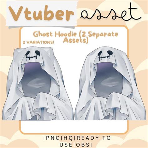 Vtuber Ghost Costume Etsy