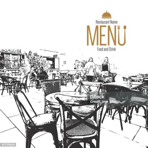 레스토랑 메뉴 디자인입니다 바 레스토랑 커피 하우스 카페에 대 한 벡터 메뉴 브로슈어 서식 파일 작은 식당에 대한 스톡 벡터 아트 및 기타 이미지 Istock