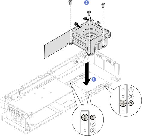Install An Expansion Kit Fan Module ThinkEdge SE100 Lenovo Docs