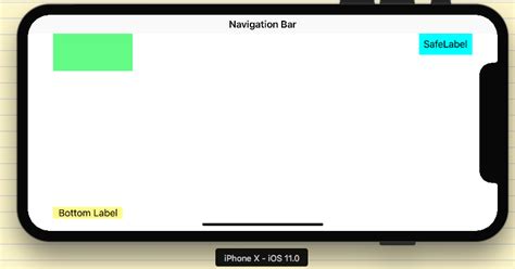 Ios What Is Safe Area In Xib In Xcode Stack Overflow