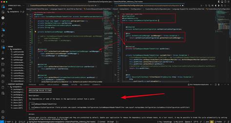 Spring Avoid Circular Dependency Error Of Your Component S Panos