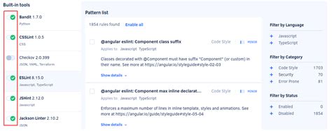 Configuring Code Patterns Codacy Quality Docs Configuring Code Patterns Codacy Quality Docs