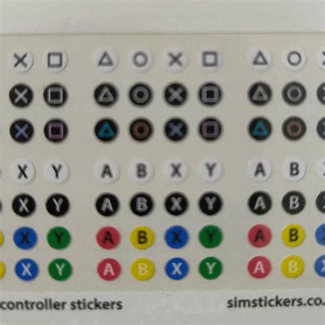 Fanatec Rally Module 10mm Stickers For Various Simulator Wheel Button Box For Backlit Buttons Etsy
