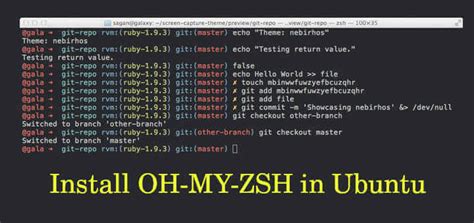 How To Install Oh My Zsh In Ubuntu 20 04