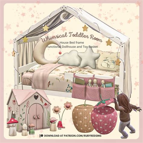 Get More From Ruby Red On Patreon Sims 4 Bedroom Babe Room Sims 4