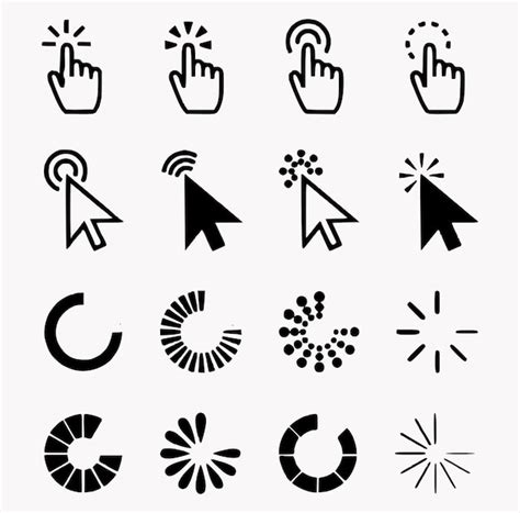 Premium Vector Pointer Click Icon Vector