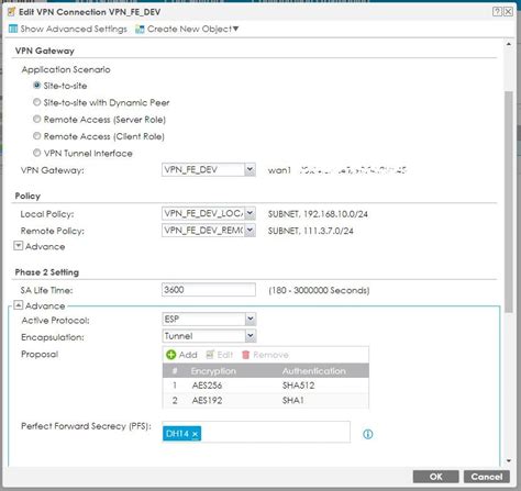 IPsec VPN USG Flex 200 Error Zyxel Community