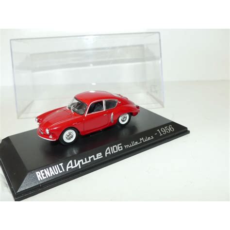 Renault A106 Mille Miles 1956 Rouge Universal Hobbies Collection M6