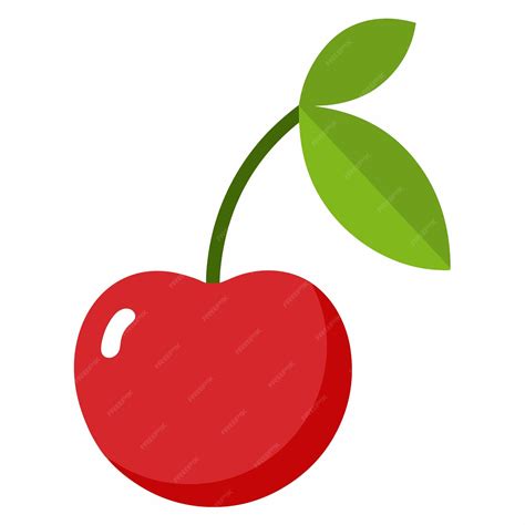 Cherry Clipart Cartoon Illustration Vector Premium Ai Generated Vector