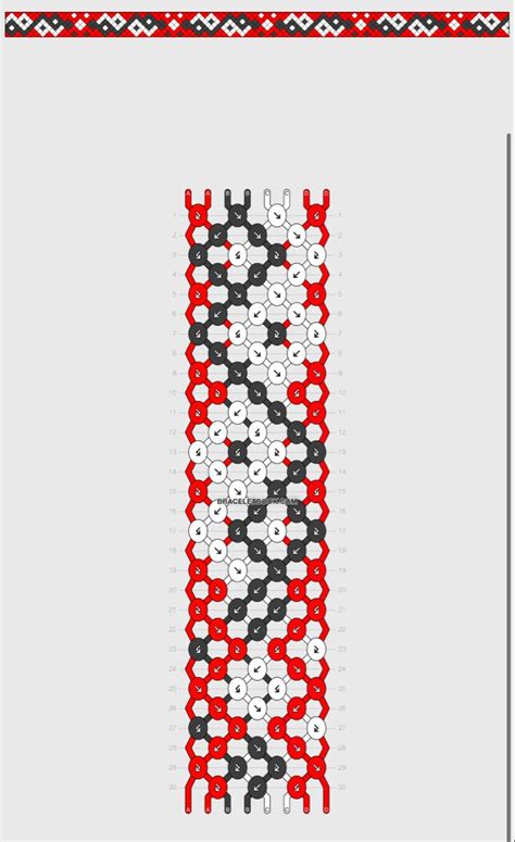 normal pattern 1225349 in 2024 friendship bracelet patterns easy