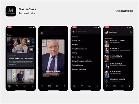 Masterclass Content Screens Screenshots Ui Sources