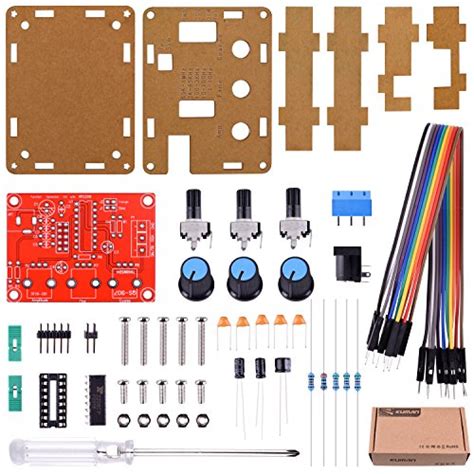 XR2206 Function Generator Kuman Updated XR2206 DIY Kit Signal Generator With Screwdriver And