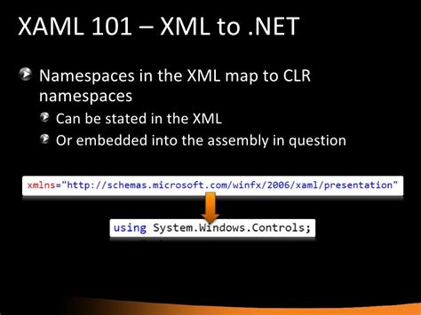 Xaml Xml To