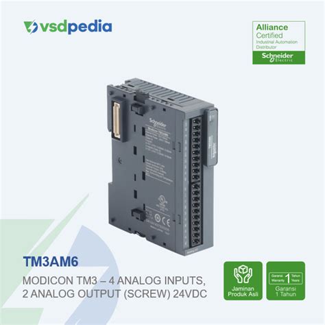 Promo SCHNEIDER Module TM3 4 AI 2 AO TM3AM6 Cicil 0 3x Jakarta Timur Vsdpedia Tokopedia